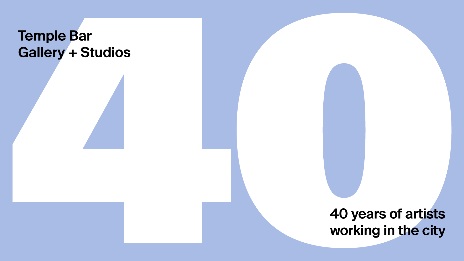 Temple Bar Gallery + Studios: 40 years of artists working in the city ...